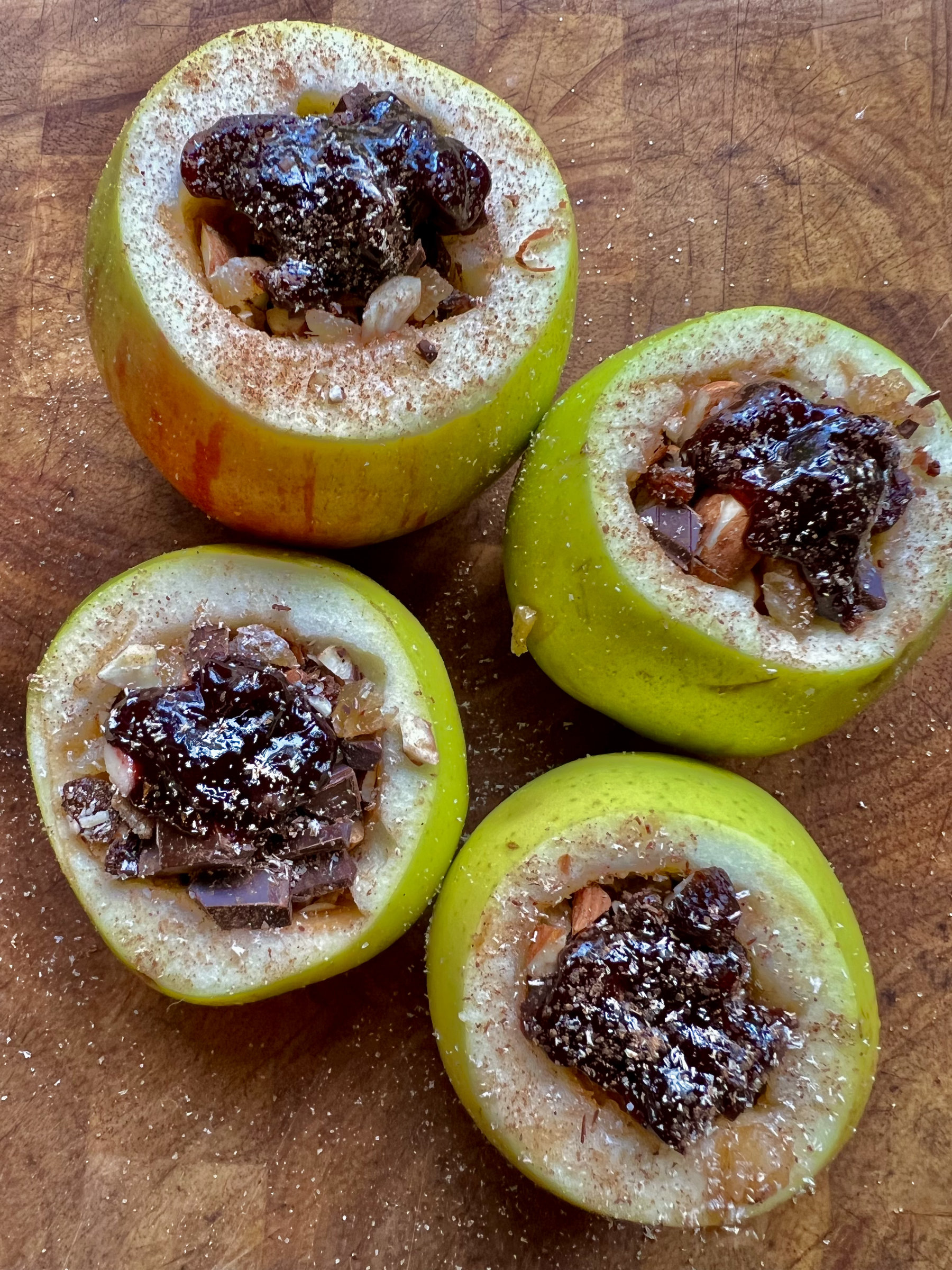 Vegan German Baked Apples - Let's Go Tomato
