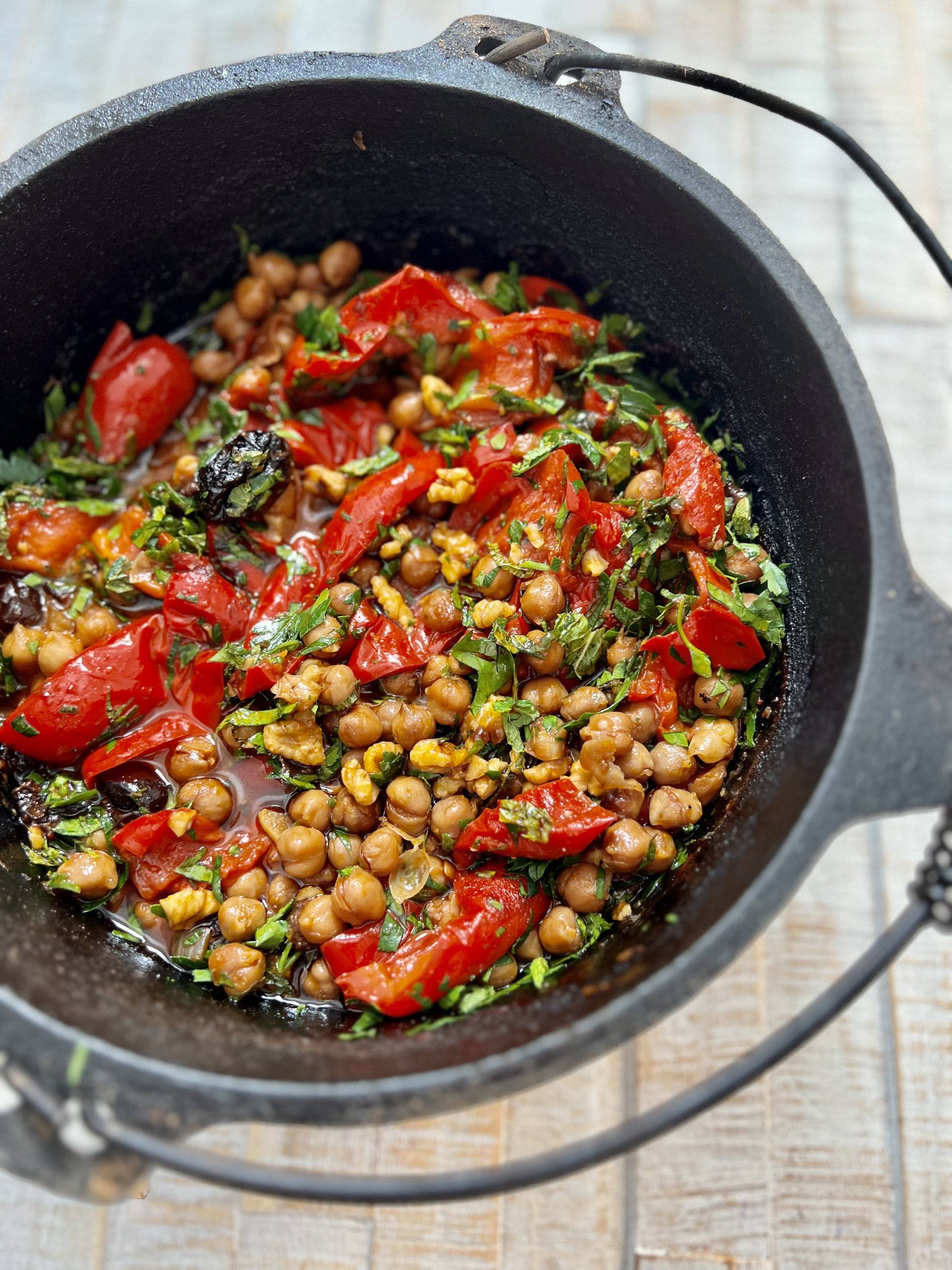Vegan Vegetable Tajine Recipe - Let's Go Tomato