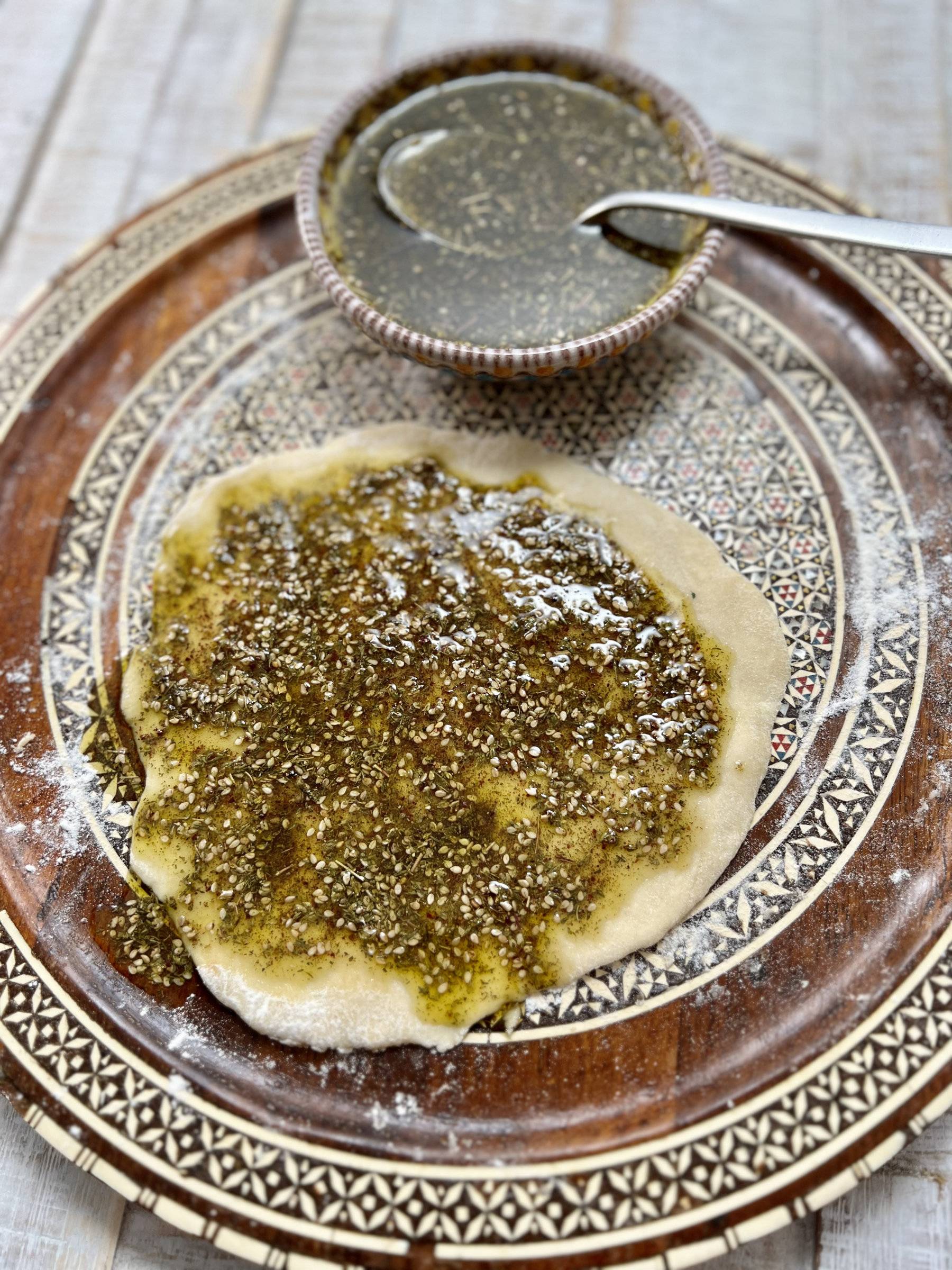 Delicious Manakish Recipe - Let's Go Tomato